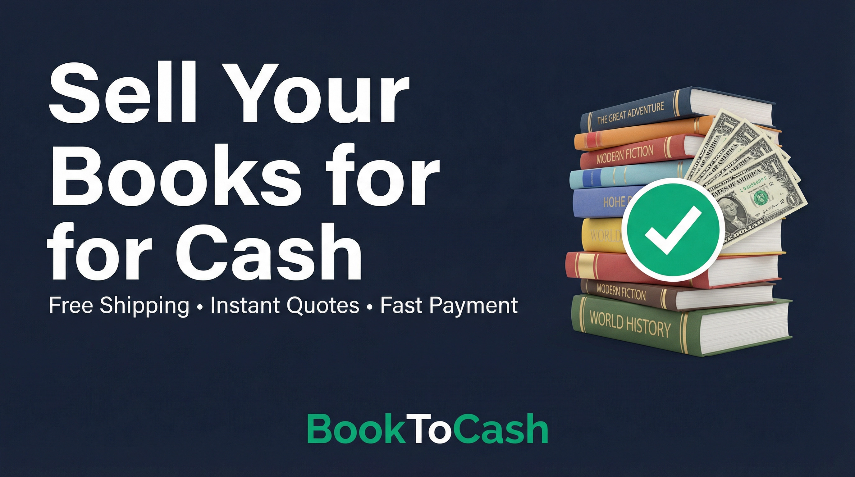 Sell Books for Cash | Free Shipping & Fast Payment | BookToCash