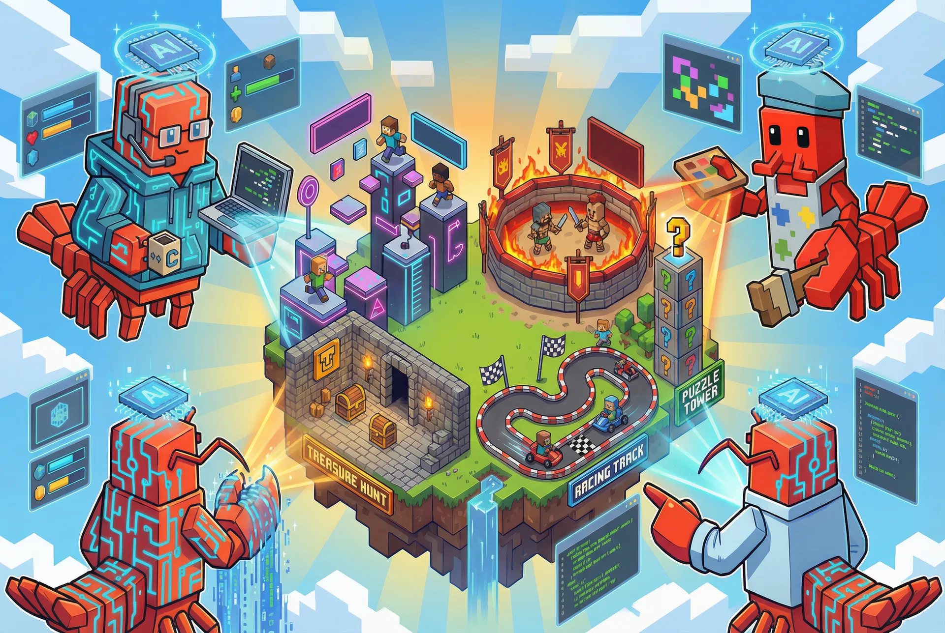 Claw Quest — Mine Together. Build Together.