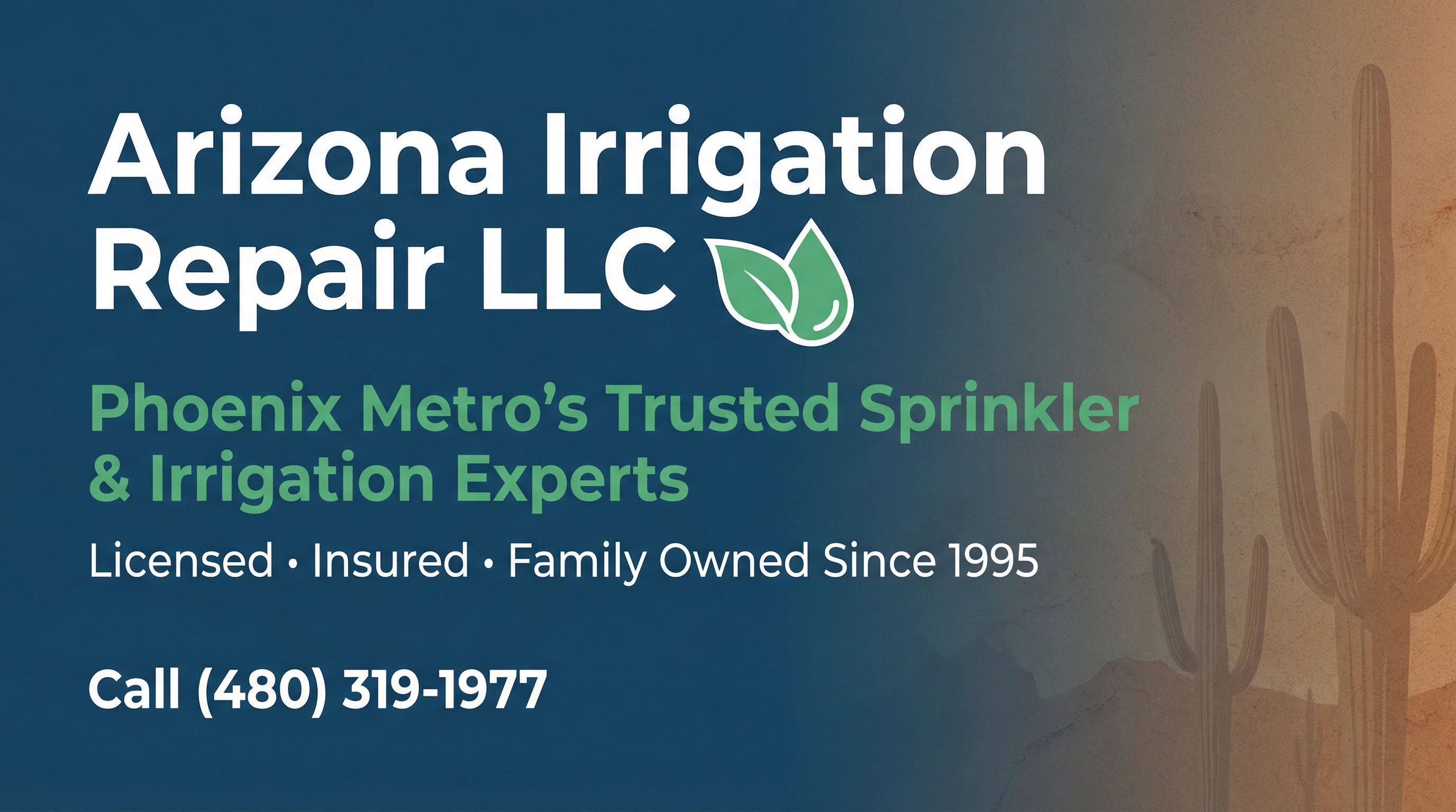 Fountain Hills Irrigation Repair | AZ Experts