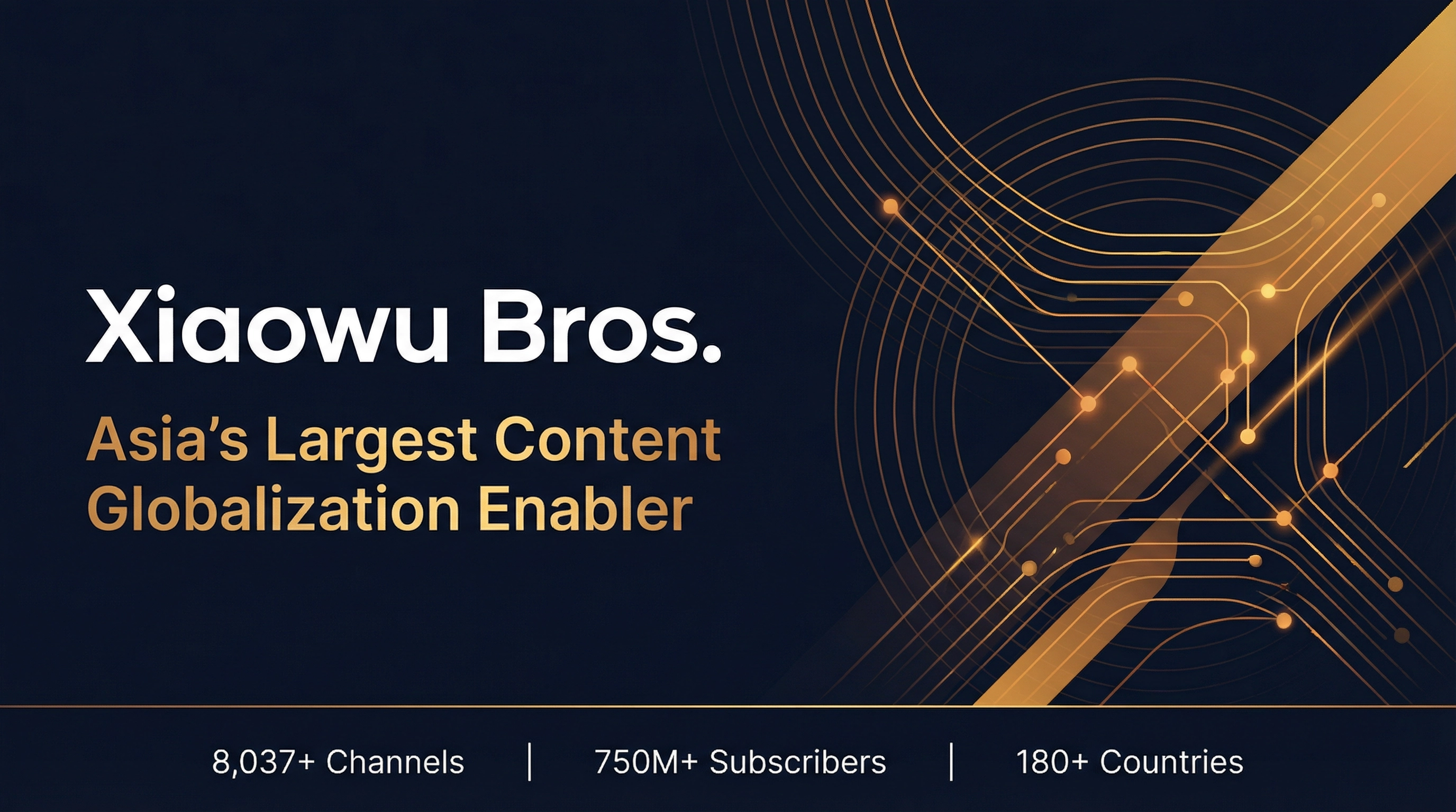 Xiaowu Bros. | Leading Content Globalization Enabler