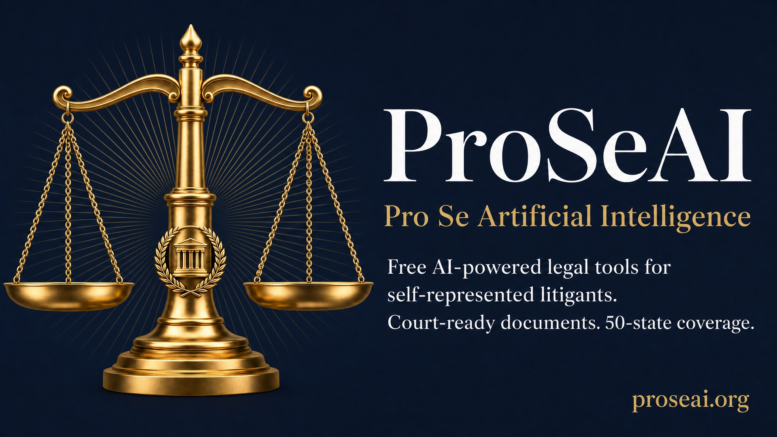 Can I Use AI to Draft Legal Documents Without a Lawyer? | ProSeAI