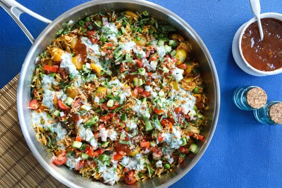 Fully Loaded Gunpowder Potatoes | BOSH!