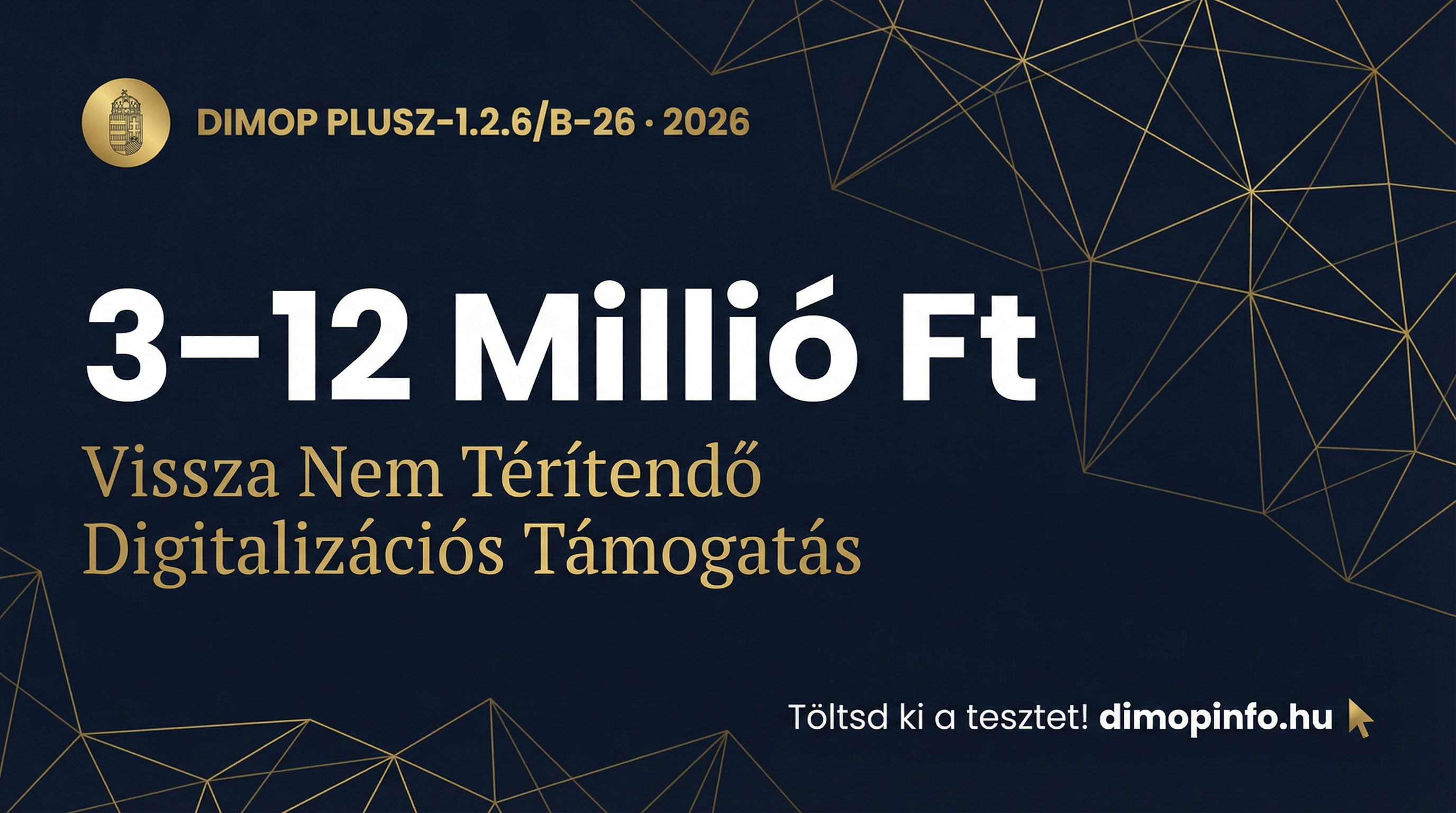 DIMOP Plusz – Pályázati Alkalmassági Teszt