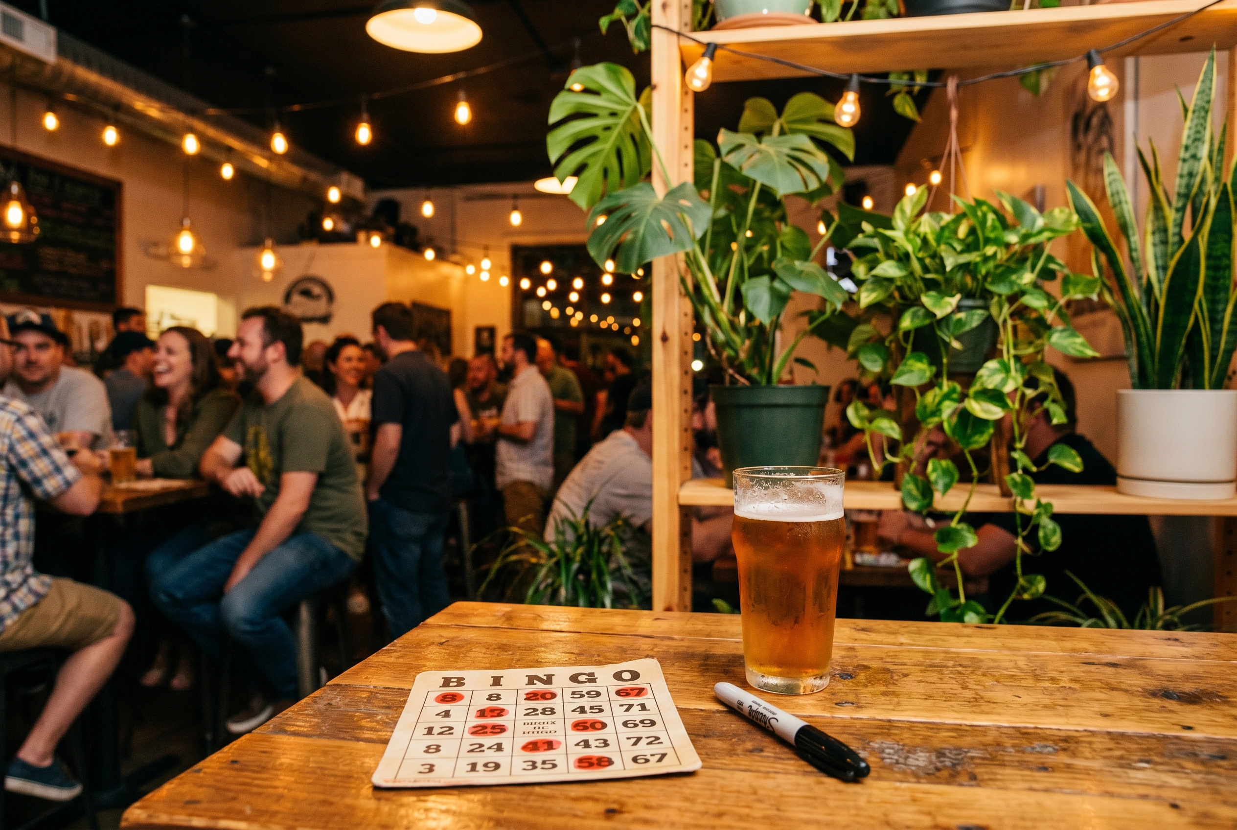 Plant Bingo Events — Sip, Play & Grow Your Plant Family