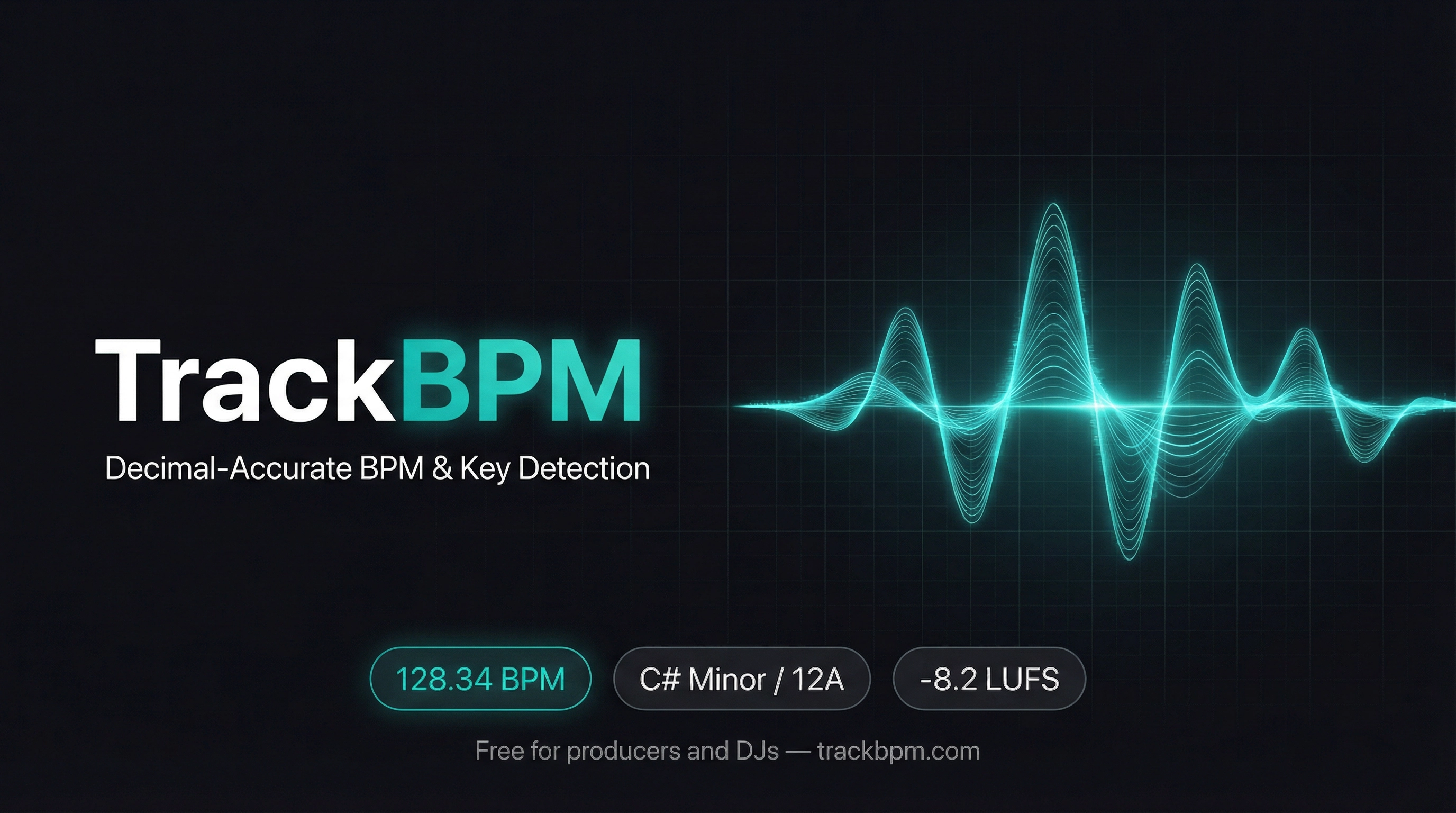 TrackBPM — Free BPM & Key Detector for Producers and DJs