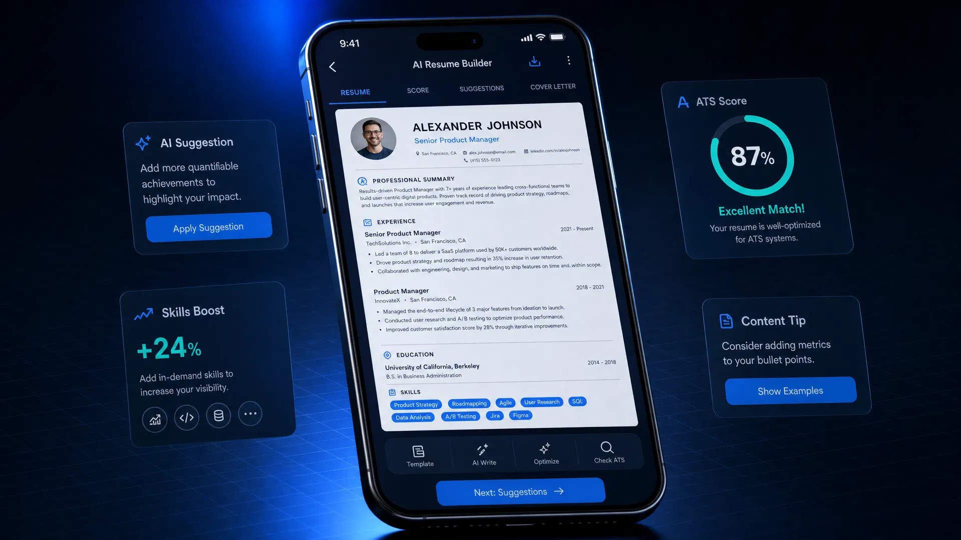 ResumeFix — AI Resume Builder, Fixer & Cover Letter Generator